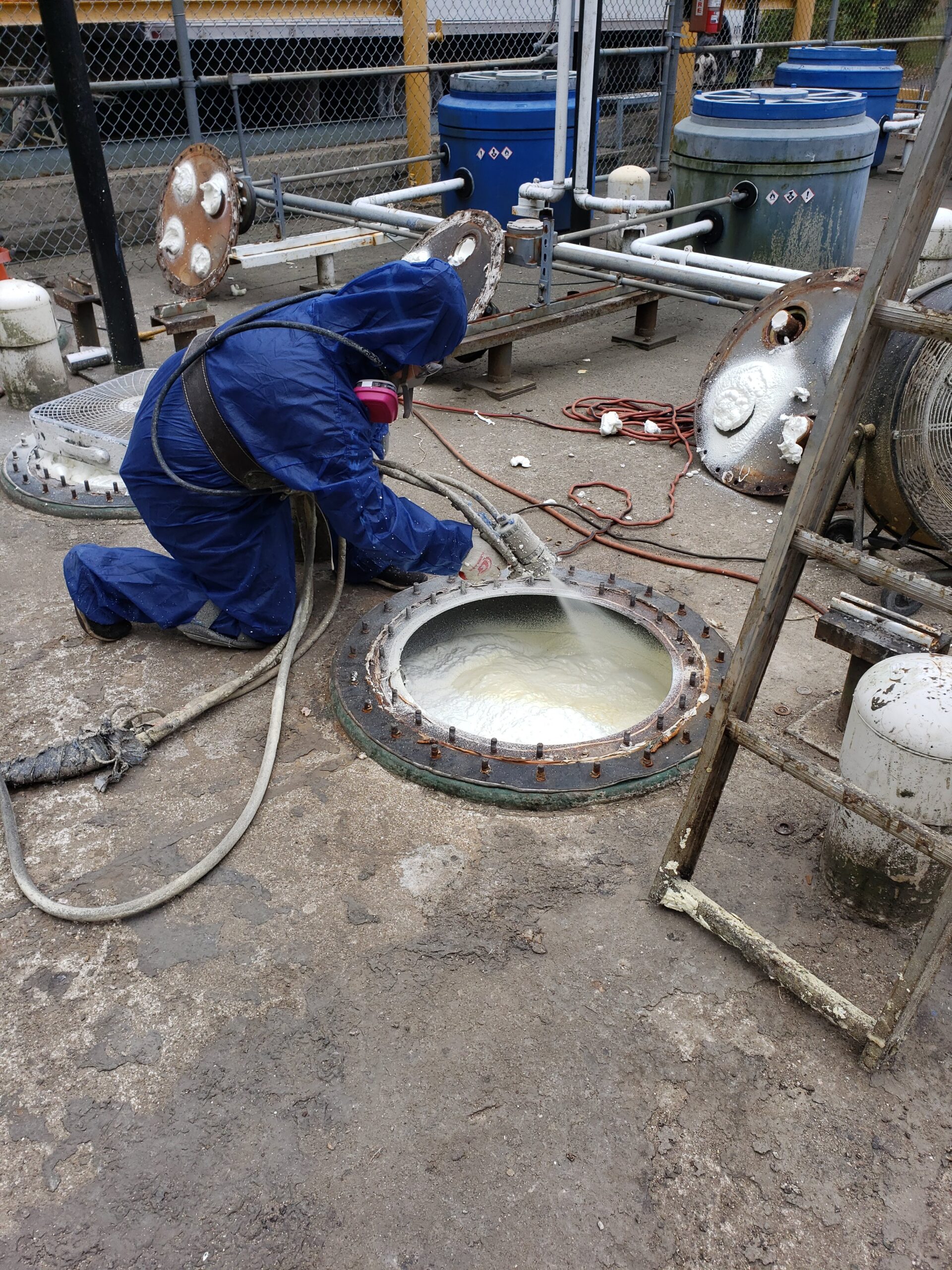 The Best Solution for Underground Filling Tank Abatement